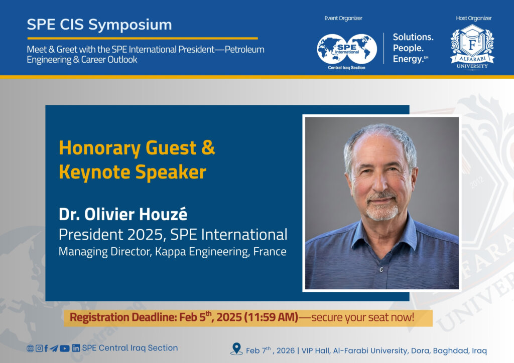 SPE CIS Symposium: Meet & Greet with the SPE President | SPE Central ...